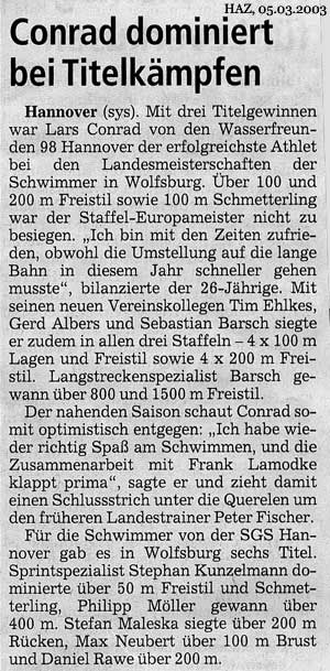 Lars Conrad : Presse